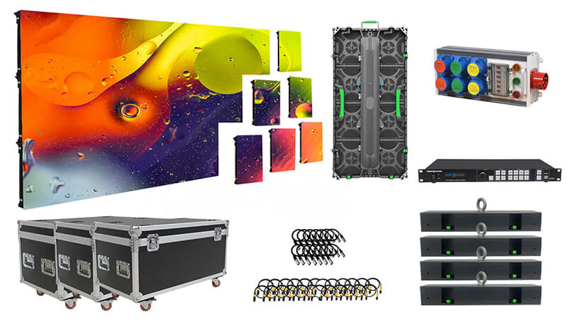 LED Video Wall Package for Rental Events | Complete LED Display ...